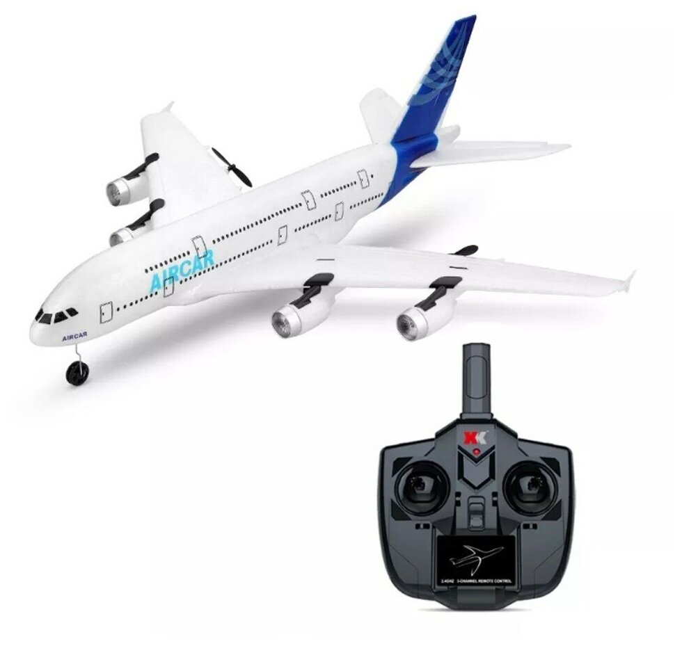 Радиоуправляемый самолет XK Innovation A380 XK A120 2.4G RTF - A120-A380