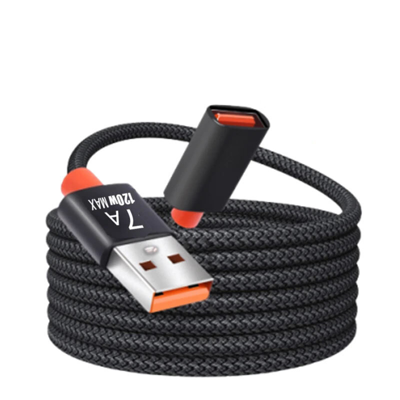 7A USB 3.0 кабель удлинитель шнур провод линия передачи данных 6A высокоскоростной кабель удлинитель данных для дисплея проектора 1 1.5M