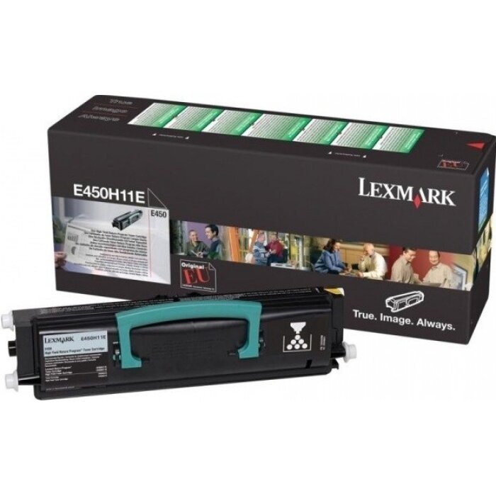 Картридж Lexmark E450H11E, черный