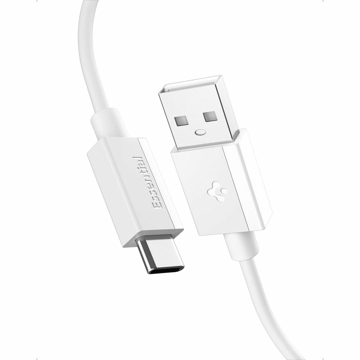 Кабель Spigen (ACA08716) Essential USB-A to USB-C (60W) 2м EB6020AC / Спиген Кабель Белый