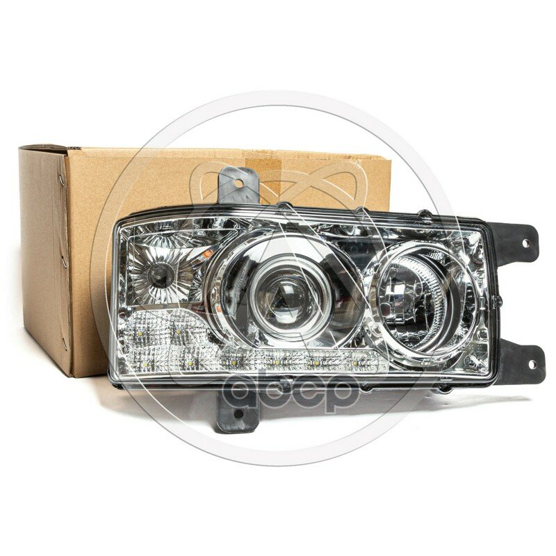 Фара блок КАМАЗ-6520,6511,4308 правая (8 светодиодов) LED AVTOELECTRICA AVTOELECTRICA арт. 31.3775-08 АЕ