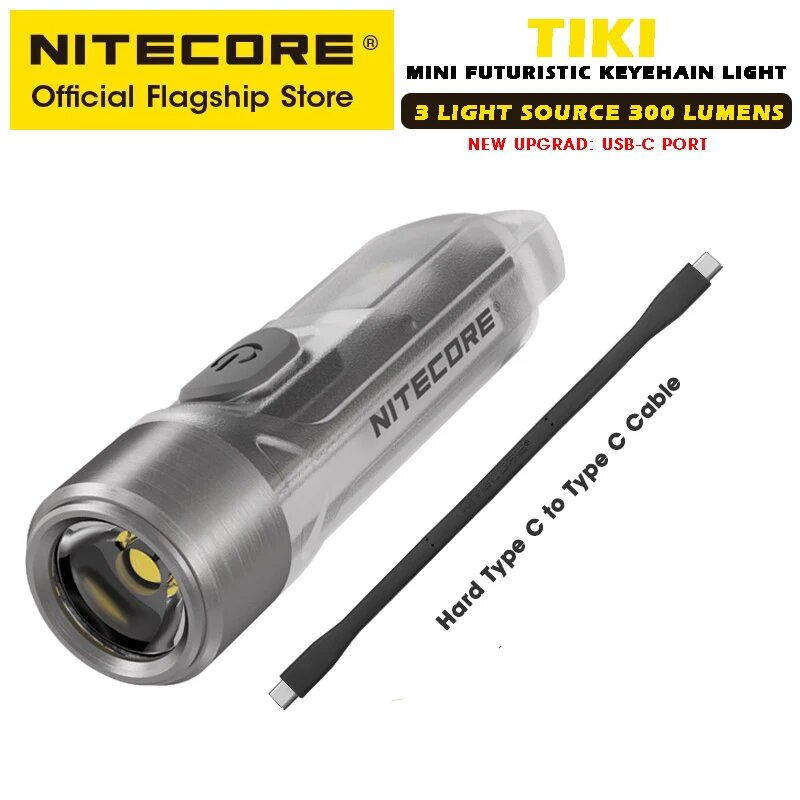 NITECORE TIKI Многофункциональный фонарик Серый, TIKI