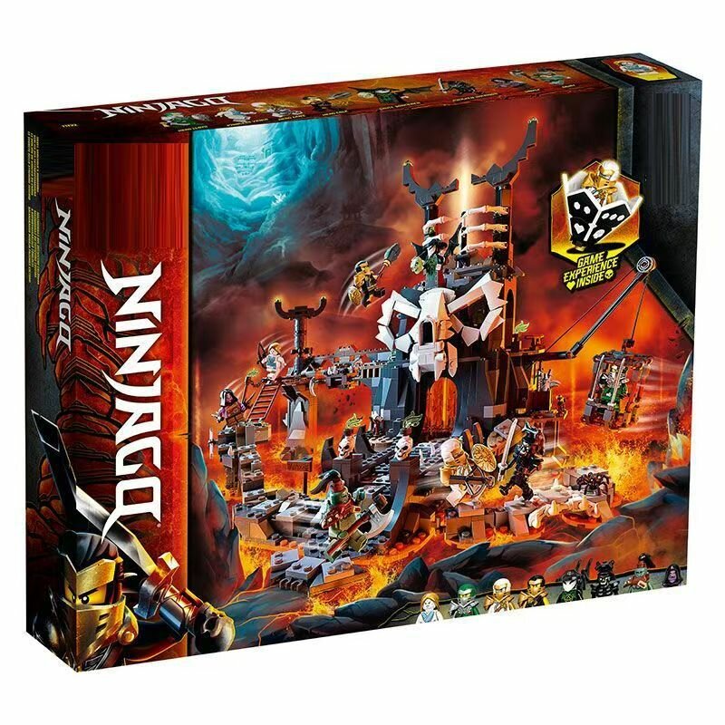 Совместим с LEGO Ninjago Bricks Titan Dragon Mecha Arena, собранная игрушка-головоломка в подарок