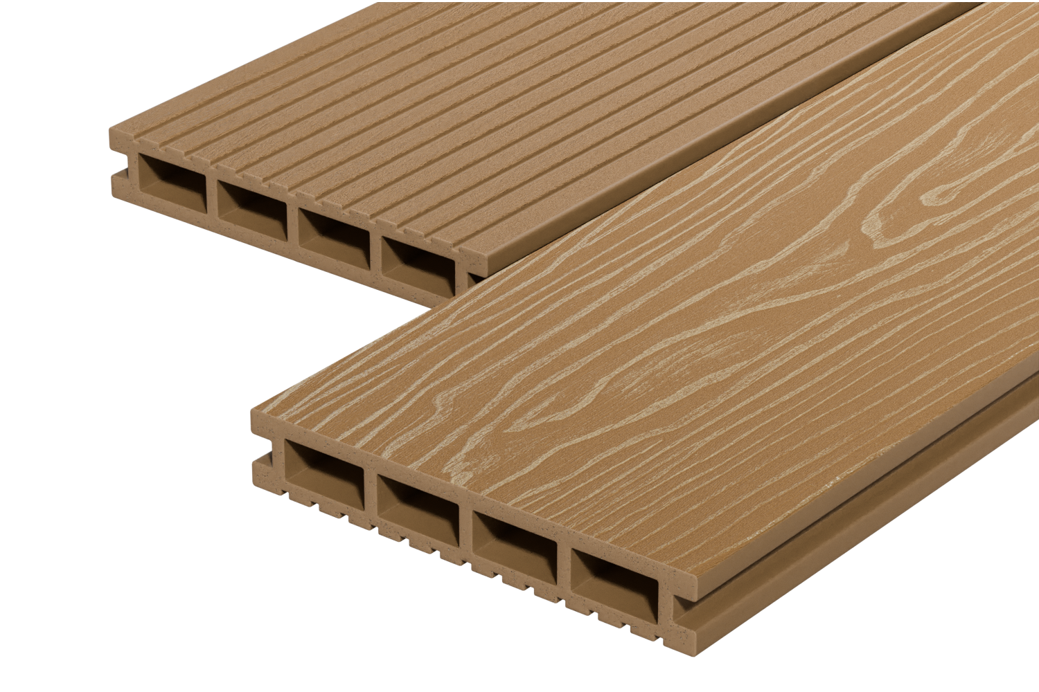 Террасная доска Decking Urban 150х24х3000 0,45м2 орех (Медовый Клен)