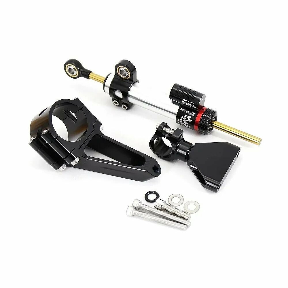 1шт, Honda CBR600 F4i 1999-, рулевой демпфер с титановым кронштейном мотоаксессуар