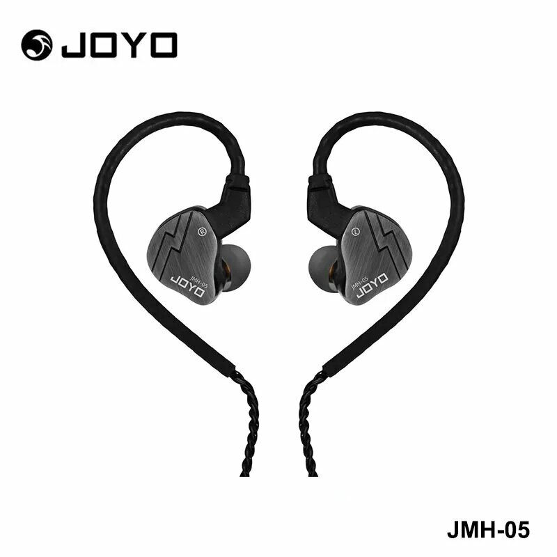 JOYO JMH-05 наушники-вкладыши проводные наушники IEM шумоподавление высокое разрешение с гибридными драйверами