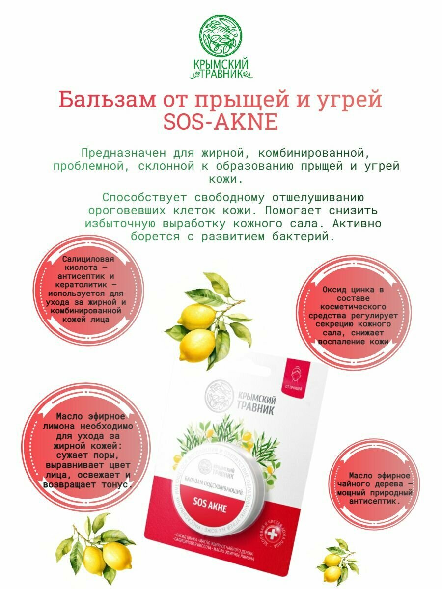 Бальзам SOS Акне