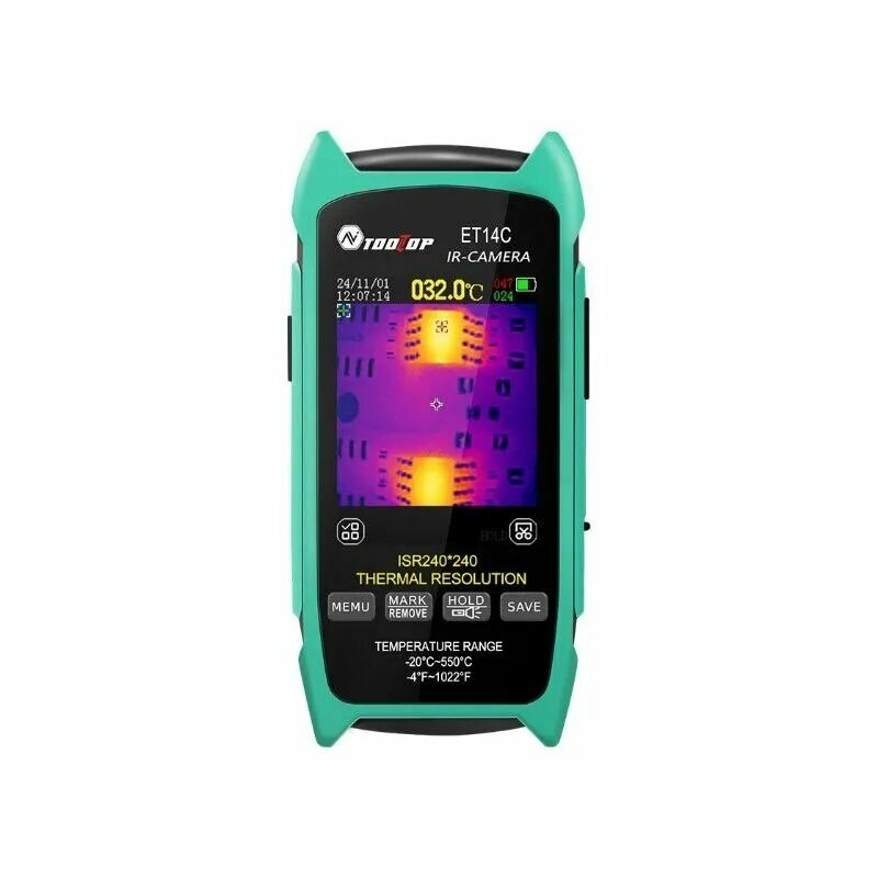 ET14C Портативный Инфракрасный Тепловизор 25 Гц