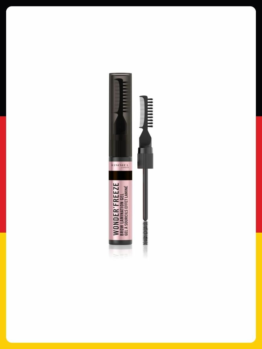 Гель для бровей Rimmel Wonder'Freeze Gel 004 Deep Brown, 6 г