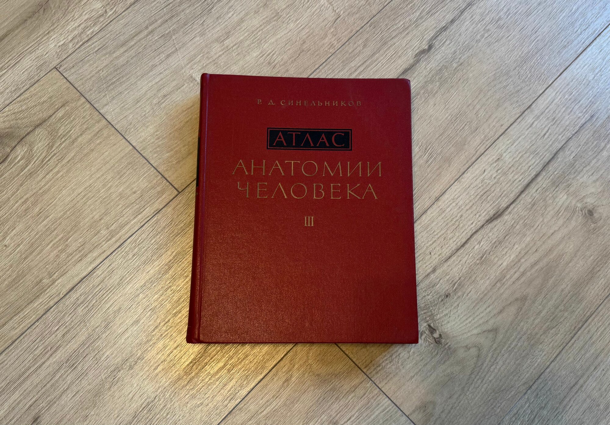 Р. Д. Синельников Атлас анатомии человека 3 том, 1974 г