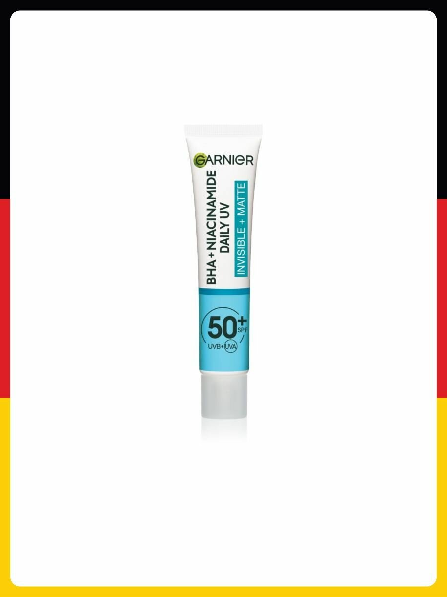 Крем для ухода за кожей Garnier Pure Active Daily UV mattifying fluid against skin imperfections SPF 50, 40 мл