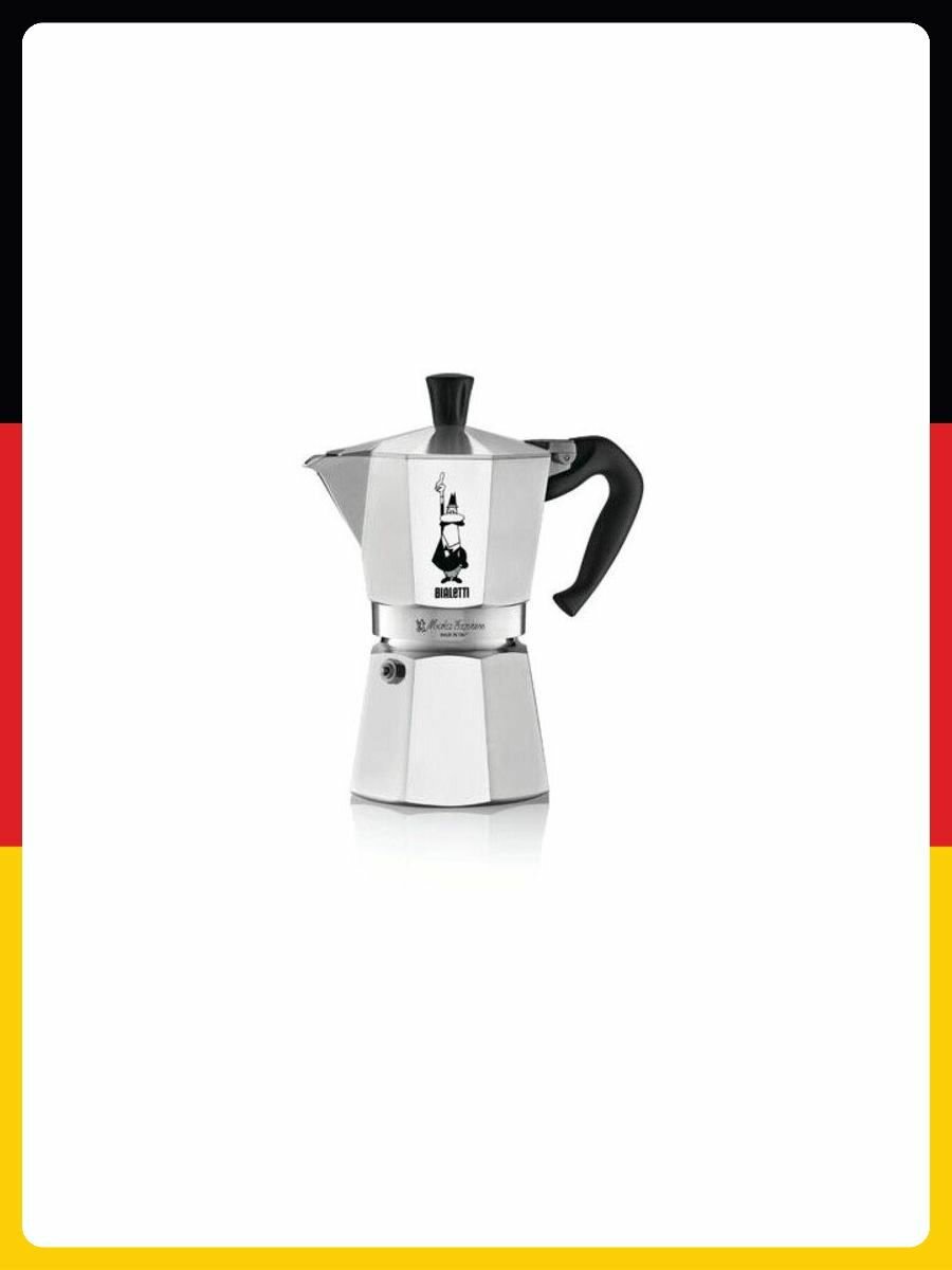 Кофеварка Bialetti Moka Express серебристая