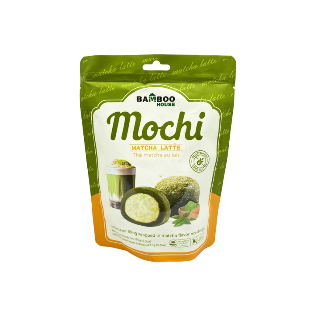 Моти Bamboo House с изысканной начинкой маття латте 180 г, Тайвань