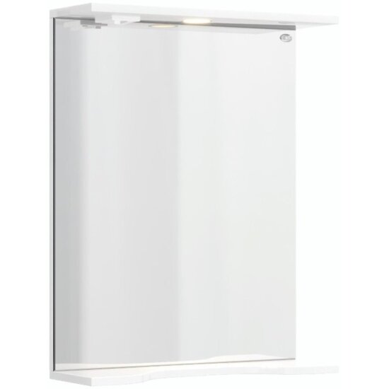 Зеркало Onika Коралл 50 белое, с подсветкой