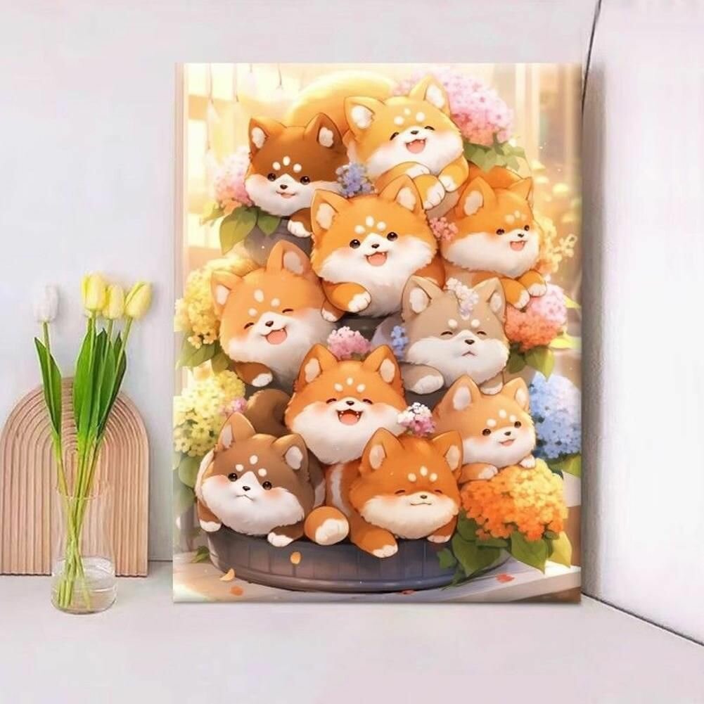 Детская цифровая живопись маслом, панда/детская книжка-раскраска