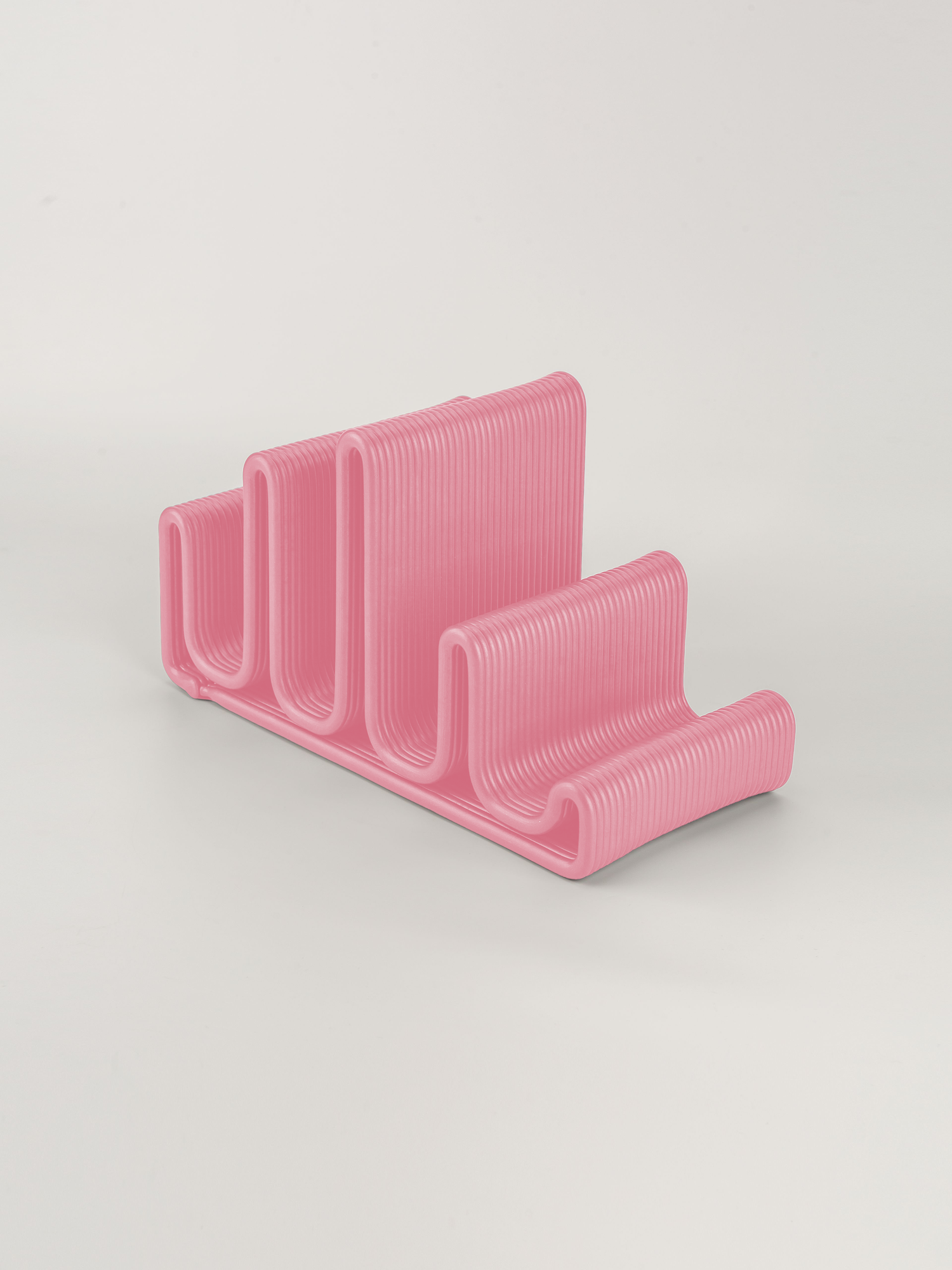 Держатель для книг TrashBack 3D-печать, переработанный пластик, розовый