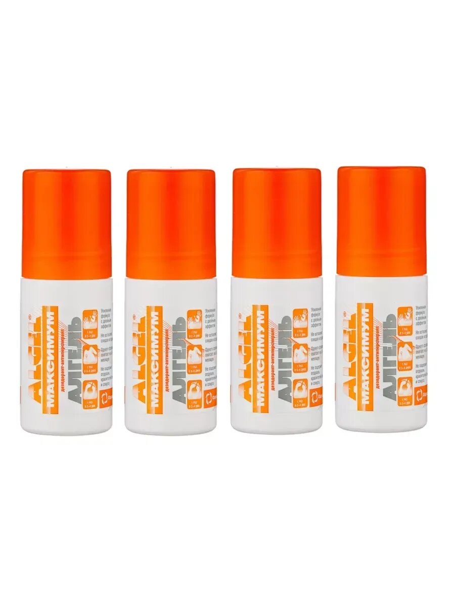 Антиперспирант от пота 50мл - 4 шт.