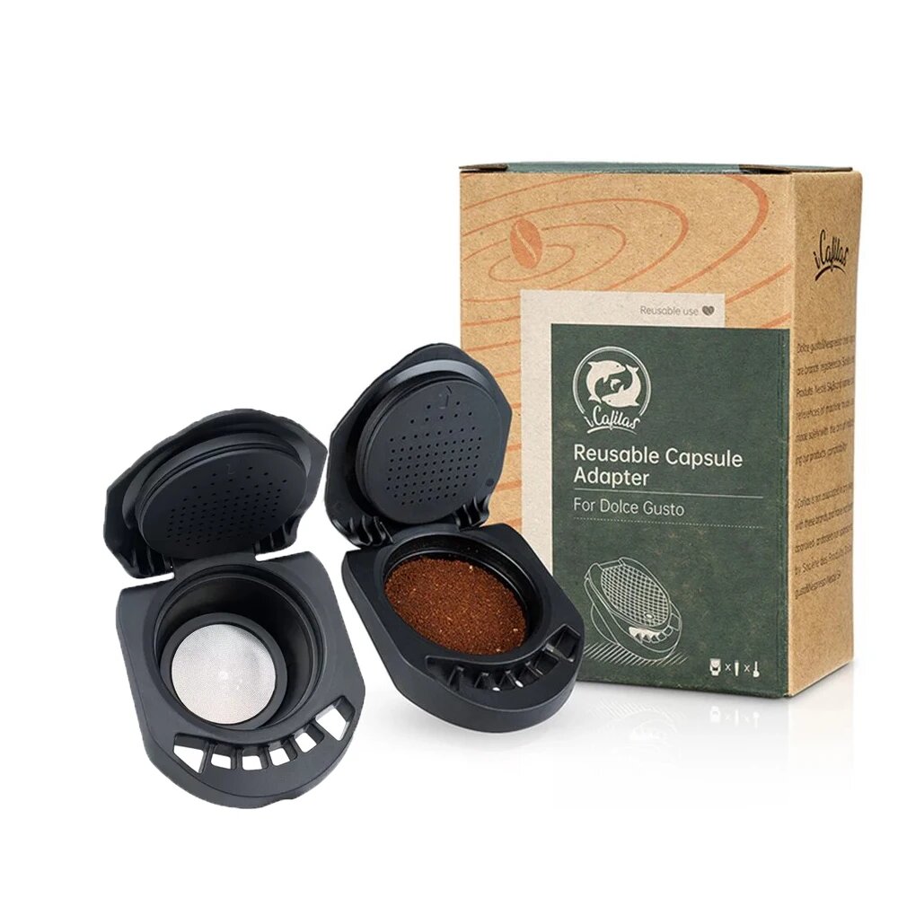 Адаптер iCafilas для Dolce Gusto с капсулами Nespresso B-powder adapter-2PC