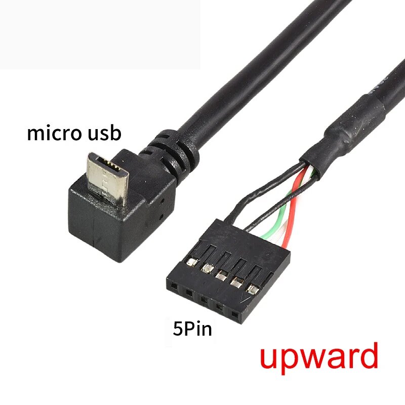 Кабель USB-Micro USB JCD для материнской платы 5pin-micro-up