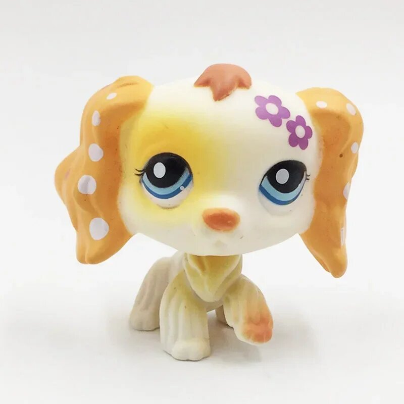 OUZEY виниловая кукла собака спаниель 1615