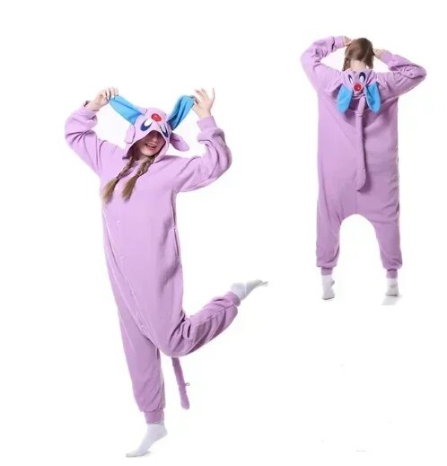 Kigurumi Espeon, костюм Pokemon, Цвет: Espeon A2, XL
