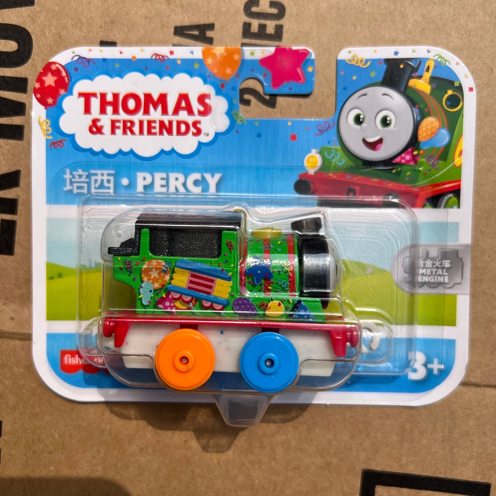 Thomas & Friends Перси, металлический поезд HFX89-HMC34