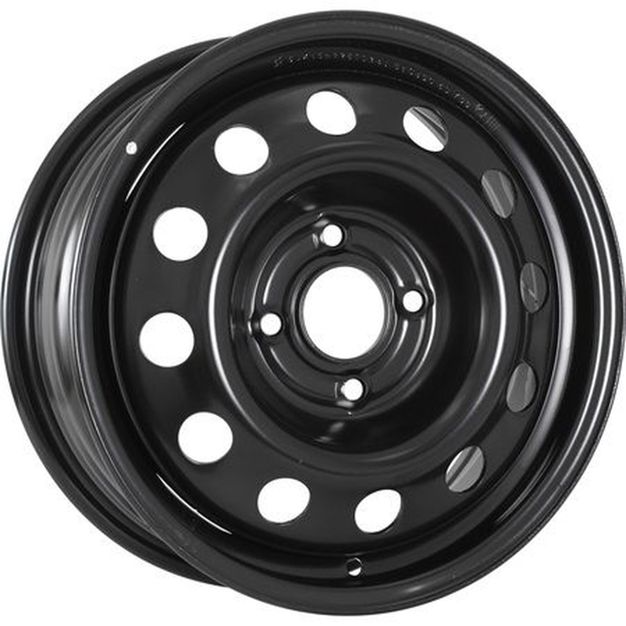 Колесный штампованный диск Евразиа тапо 64C49G Евразиа тапо R15x6 4x108 ET49 CB63.3 Black