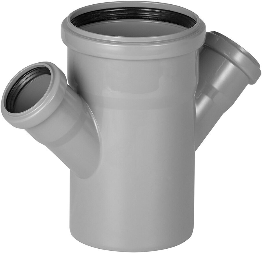 Крестовина Ostendorf HTDA d110х50х50 мм 45° пластиковая для внутренней канализации (115540)