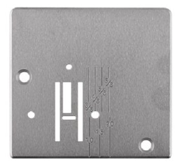 Принадлежности для бытовых швейных машин "Micron" Игольная пластина MQB-03 в пакете .