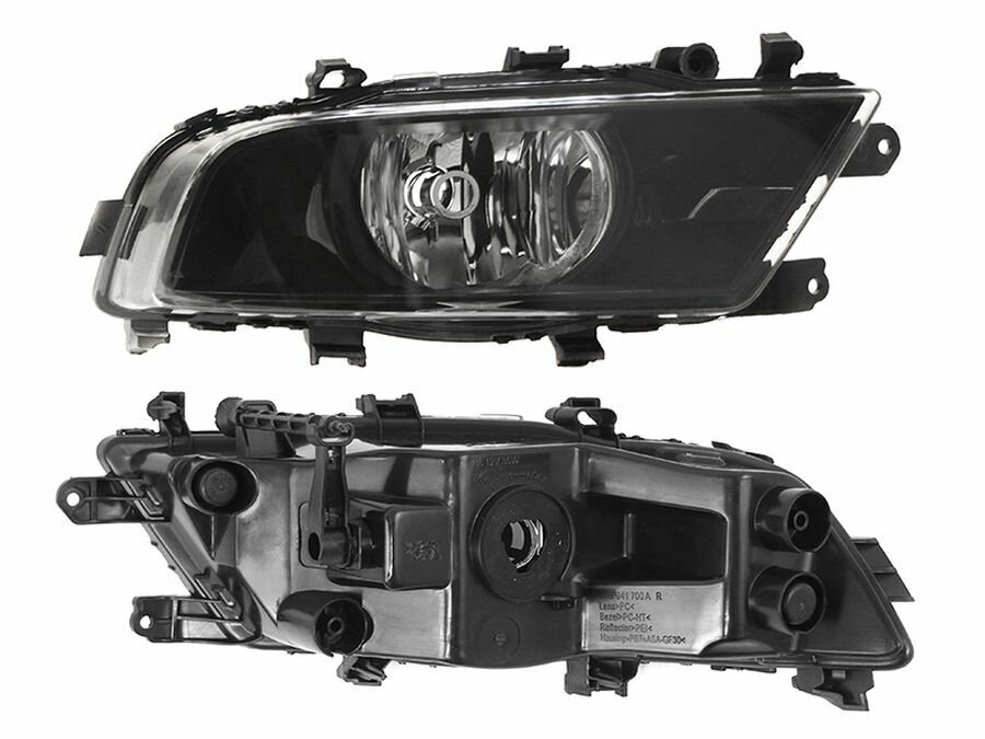 Фара противотуманная (Справа/ Чёрная) Skoda Superb 13-15 Sat арт. ST-665-2014R-UE2