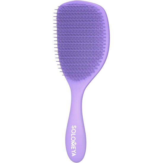 Расческа массажная для сухих и влажных волос Solomeya Brush Cushion с ароматом лаванды