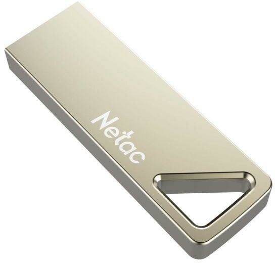 Флеш Диск Netac 32Gb U326 NT03U326N-032G-20PN USB2.0, серебристый