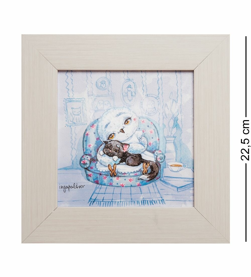 Жикле в багете 'Любимый котик' 16х16