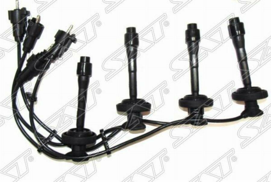 SAT ST-90919-22393 Провода высоковольтные TOYOTA VISTA/ARDEO 98-03 1ZZ-FE (кругл. резин.)
