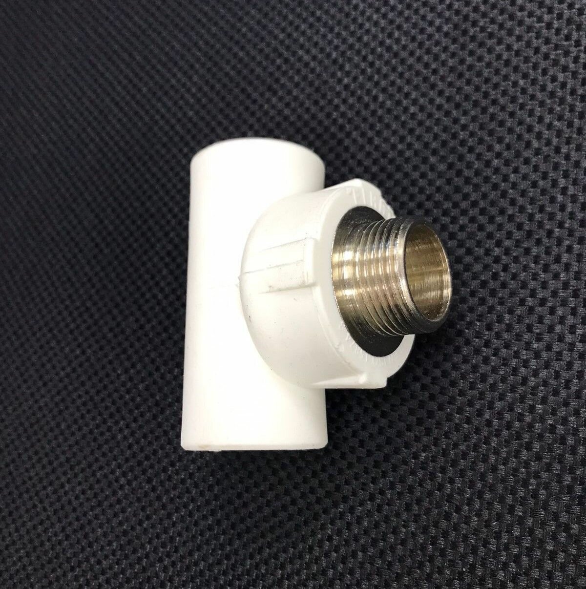 Тройник Firat, с наружной резьбой d25 мм 3/4 , полипропилен, белый, под пайку