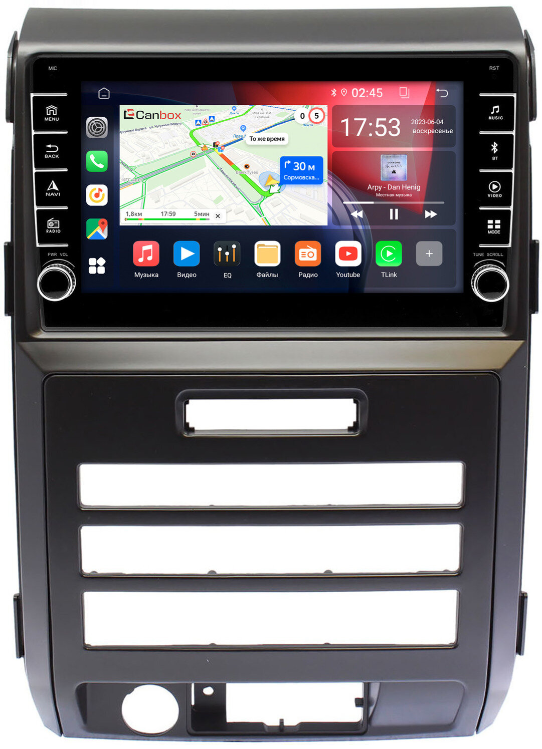 Штатная магнитола Ford F-150 12 2008-2014 (авто с цветным экраном) Canbox BGT9-9330 2/32 Android 10 (IPS, DSP, CarPlay)