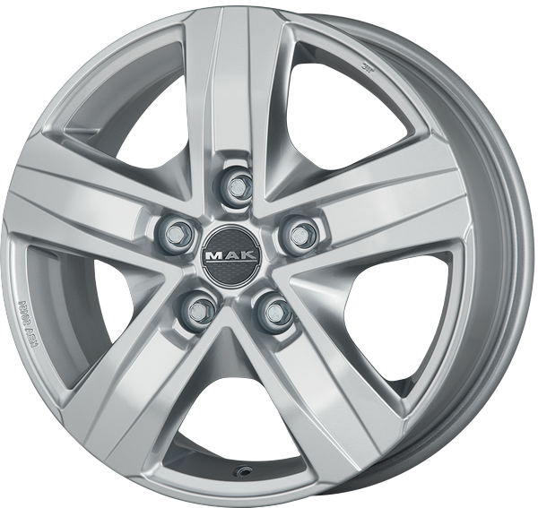 Диски легковые литые 6.5*16 5*160 et60 h65.1 Mak Stone 5 Silver(цвет)