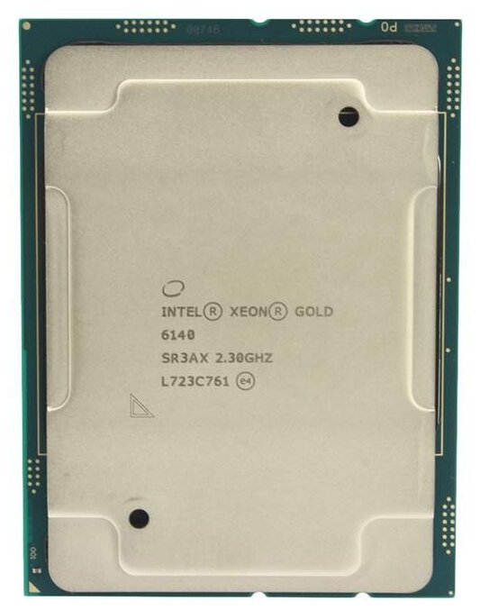 Процессор Intel Xeon Gold 6140 LGA 3647 24.75Mb 2.3Ghz (CD8067303405200S R3AX)