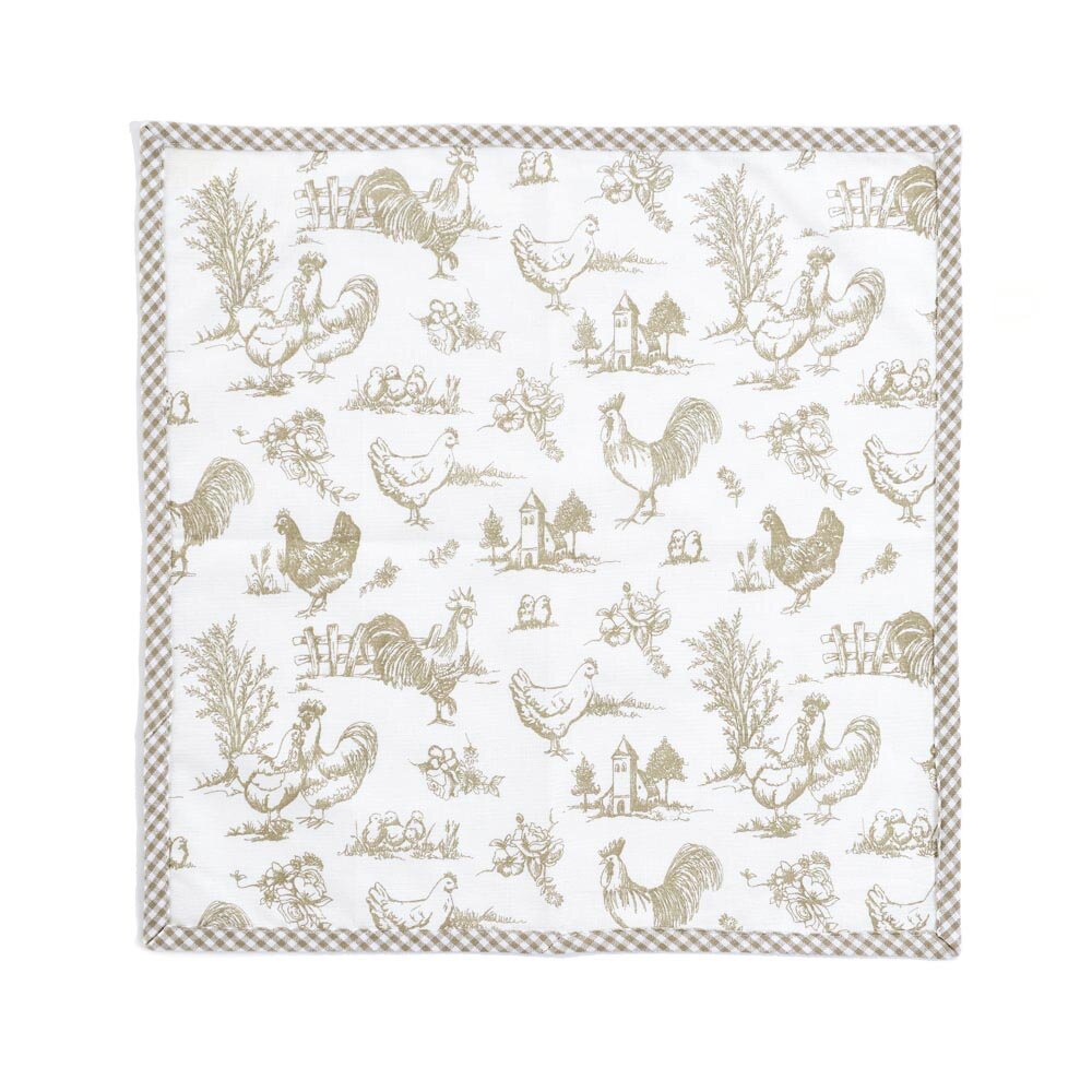 Салфетка сервировочная 40*40 Clayre&Eef, 50752