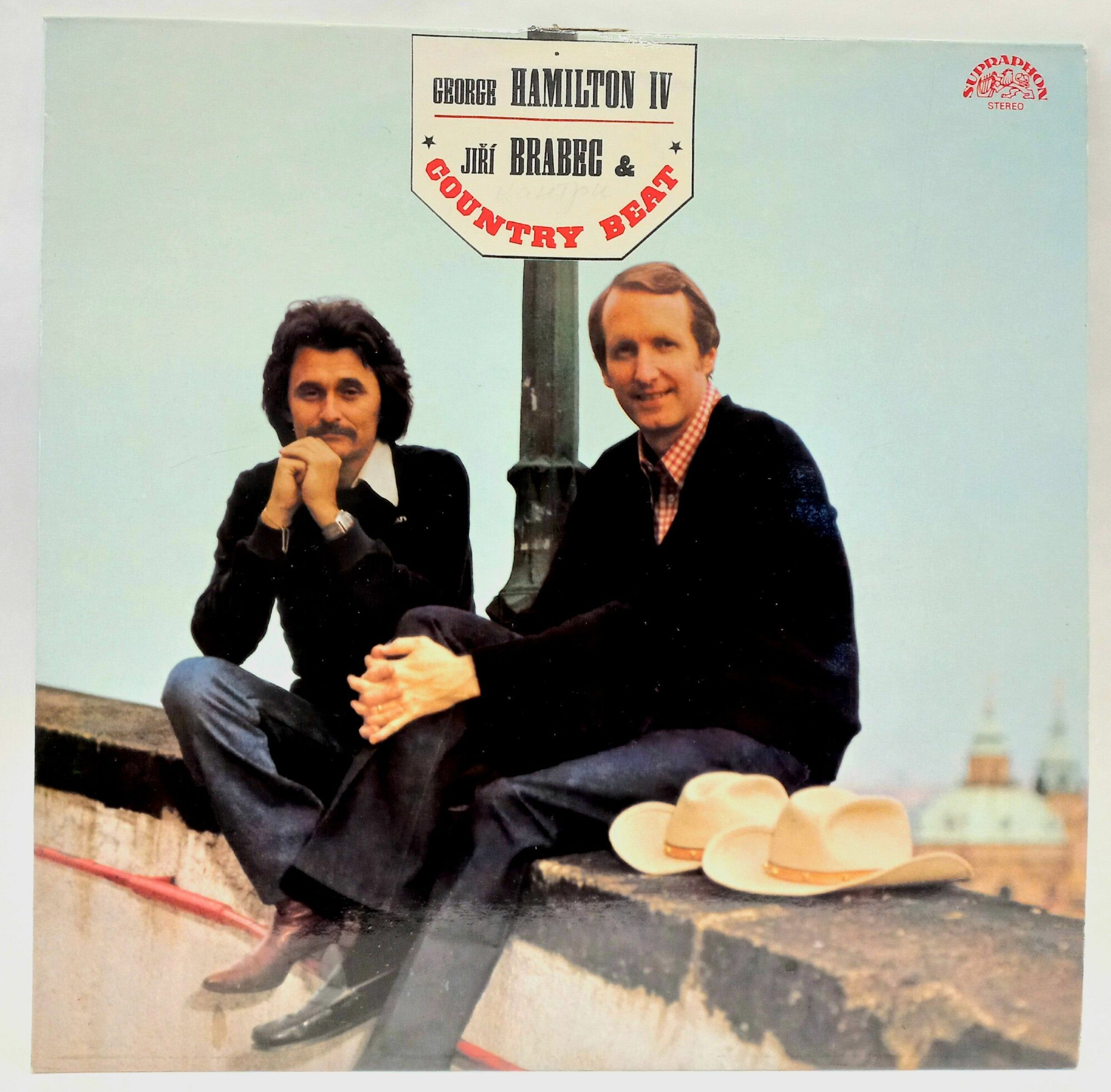 George Hamilton IV, Ji Brabec & Country Beat - George Hamilton IV, Ji Brabec & Country Beat (LP) 1984 г. винтажная виниловая пластинка