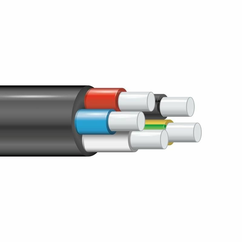 Кабель аввгнг(А)-LS 5х10 ОК (N PE) 0.66кВ (м) элпром 00-00000075