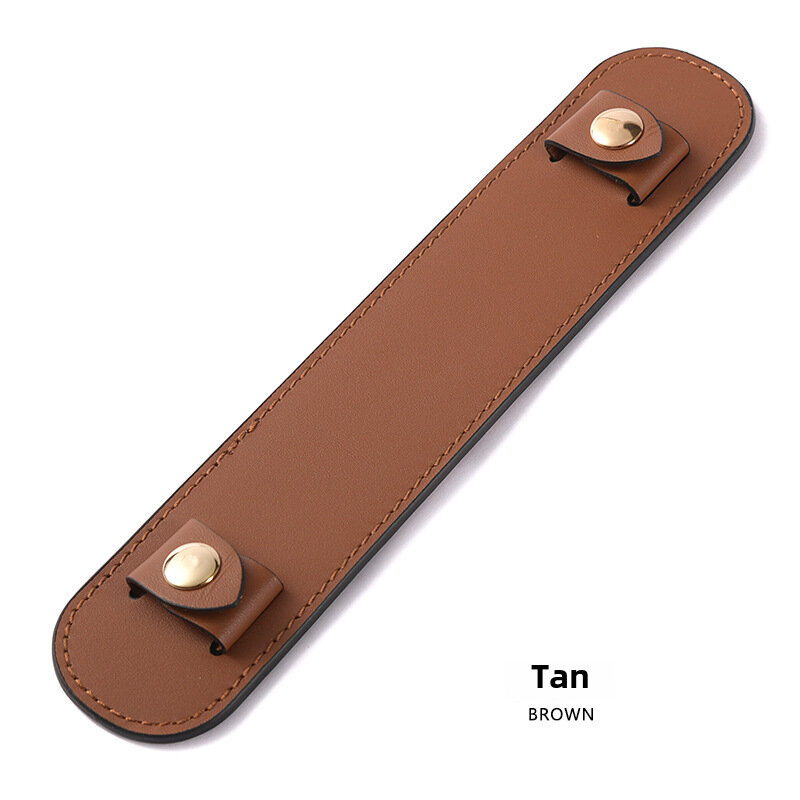 Наплечники D-7 с заклепками, коричневые