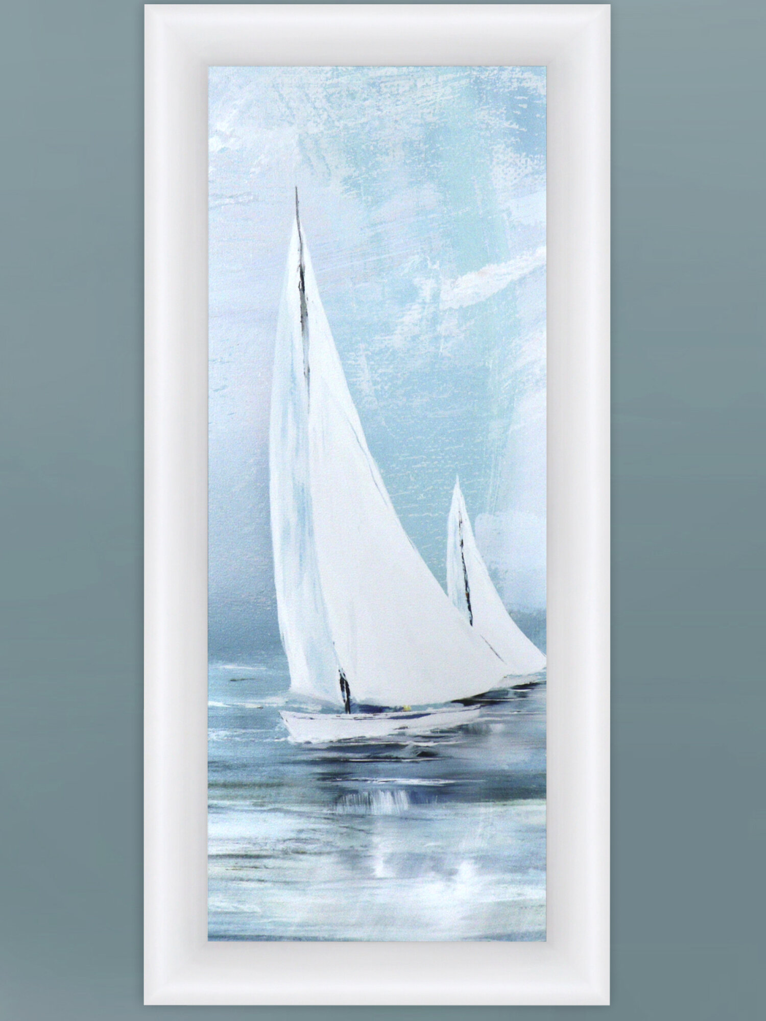 Картина на стену для интерьера Декарт настенный декор панно в раме багете в гостиную ванную детскую для офиса лофт пейзаж абстракция