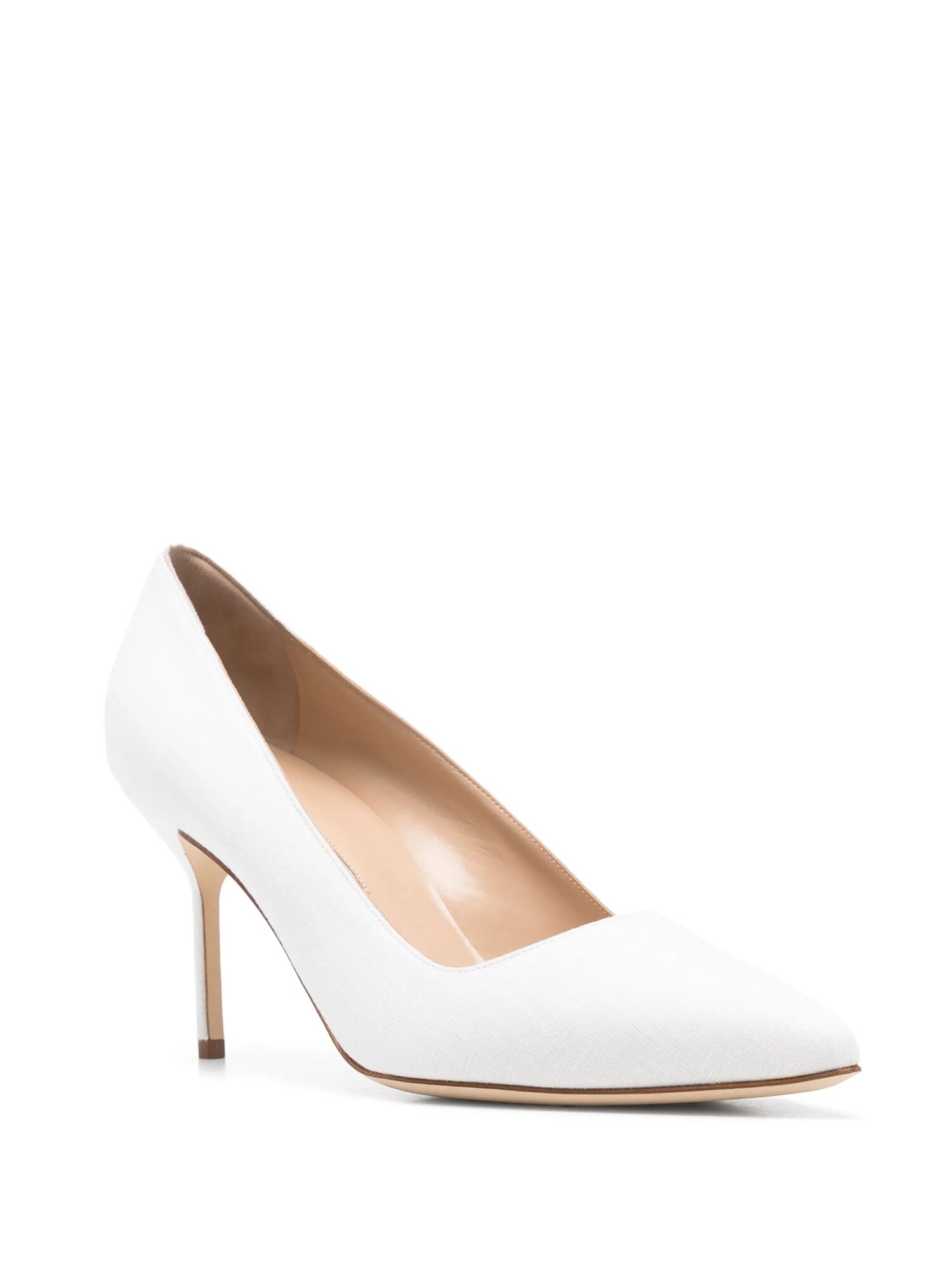 Туфли Manolo Blahnik BB, размер 40, white — фото 1