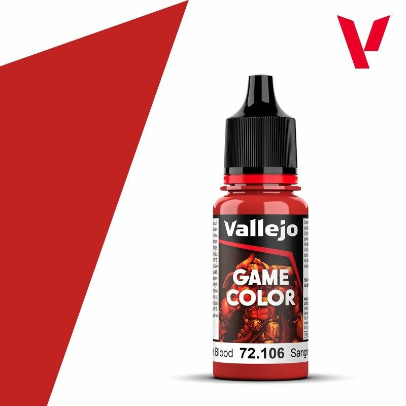 Краска серии "Game Color" Кровь алая Vallejo