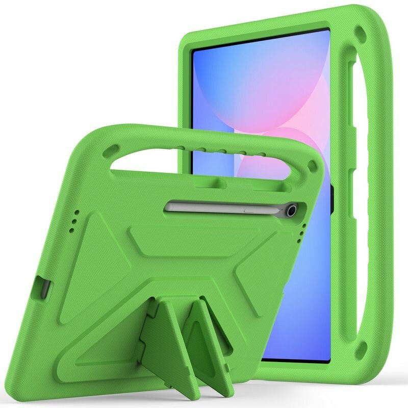 Чехол для планшета Kids Case, совместимый с Samsung Galaxy Tab S10 FE Plus/S10 FE+ 13,1 дюйма, легкая ударопрочная подставка для ручки, удобный для детей защитный чехол