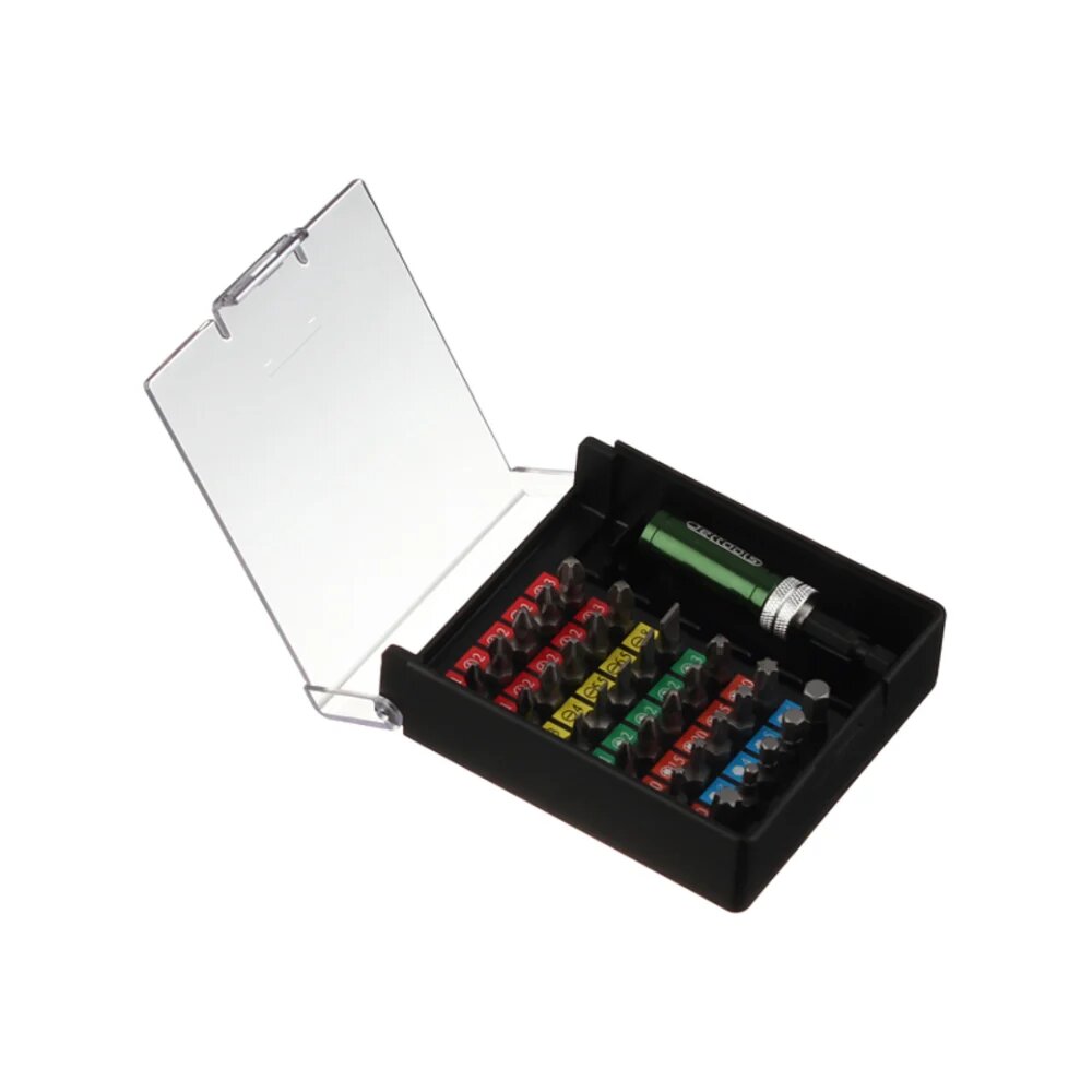 JETTOOLS Биты в наборе с адаптером 31шт. W-4731