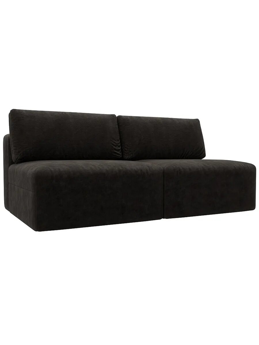 Диван прямой модульный Лего 200x85x119 см, велюр