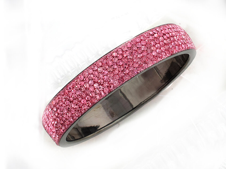 Браслет, хрусталь, стекло