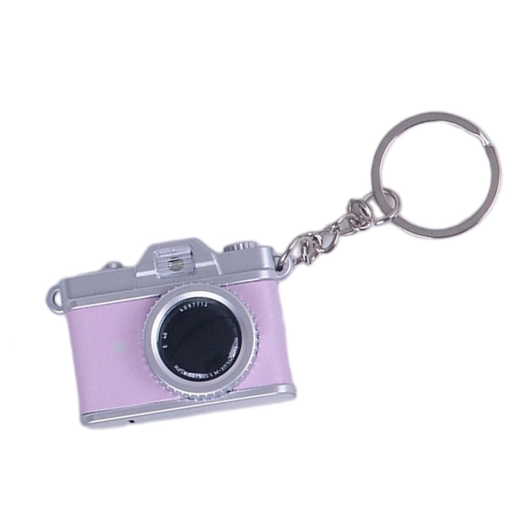 Винтажный мини-брелок в виде камеры со светом и звуком для коллекционеров